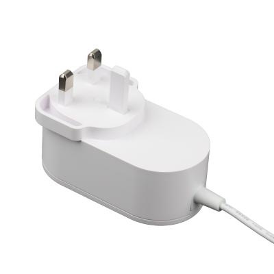 Cina adattatori 24V 1.25A di potere della spina del Regno Unito di progettazione del ODM 30W per l'umidificatore in vendita