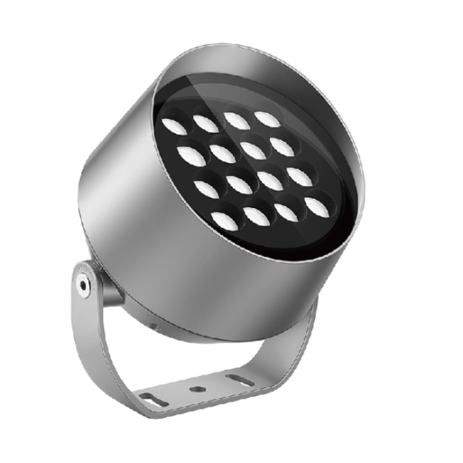 floodlight with U-bracket for surface mounted
