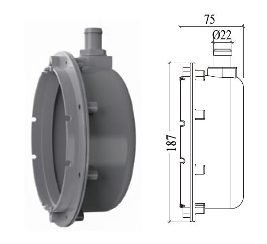 Plastic Niche For Concrete Pool