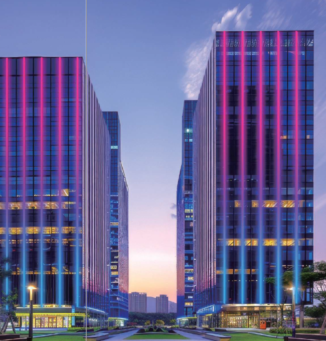 RGBW SPI Neon Flex in landscape lighting application