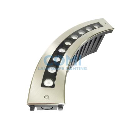 China IP67 vormde In een nis gezette LEIDENE Ondergrondse Lichte Enige RGB RGBW DMX512 DALI Support een boog Te koop