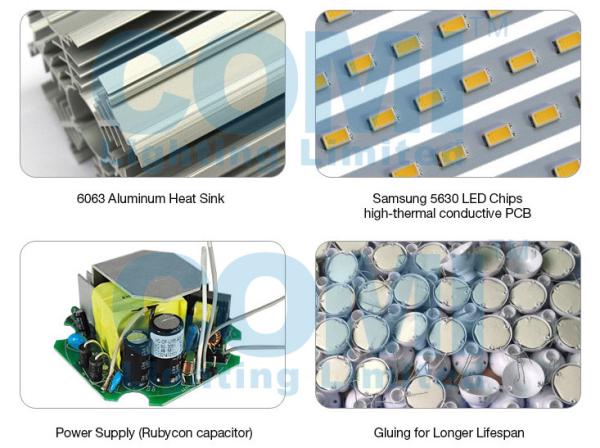 45W 360 Degree Beam Angle E39 E40 LED Corn Light Customized Design Available