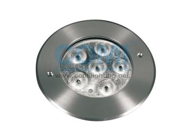6 * 2W 또는 3W 18W 호리호리한 유형 디자인 LED 수중 수영장은 오락 시설을 위한 직경 Φ160mm를 조명합니다