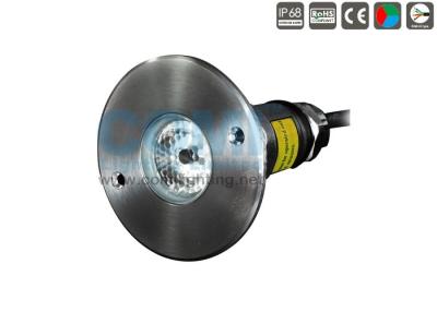 China C4C0102 C4C0106 24V 1 * 3W Tiny Type Asymmetrical Mini Recessed Underwater Light in depth less than 1meter for sale