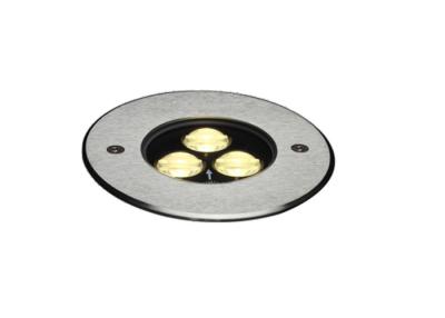 Китай 3 * свет СИД Inground Rring фронта круга 2W 6W 7W несимметричный CRI > 80 продается