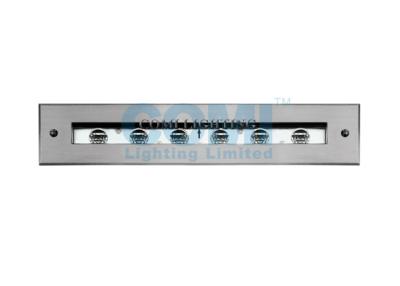 China C2FL0657 C2FL0618 24VDC or 110-240Vac 6 * 2W Asymmetrical Recessed LED Linear Inground Wall Washer Lamp for sale