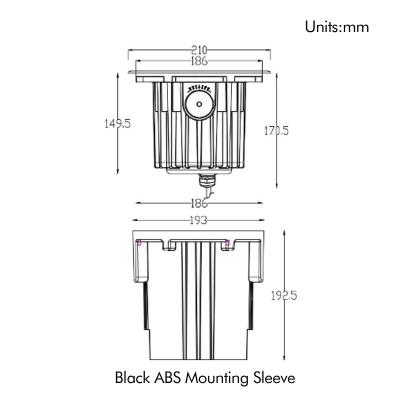 China Angle Adjustable Outdoor Led Ground Lights Mono / RGB/RGBW  0-10V DALI PWM Support for sale