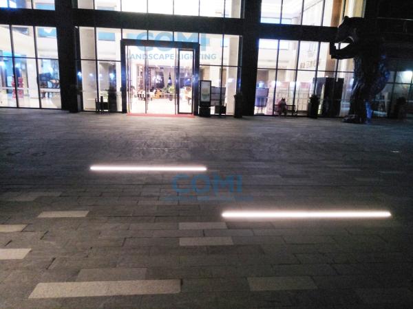 DMX SPI 15W Outdoor LED Linear Light Recessed For Inground