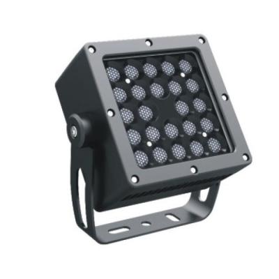 China DMX512 luces de inundación del cuadrado LED 24VDC con la lumbrera opcional del panal en venta