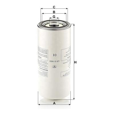 Cina Elemento di filtro del separatore di olio d'aria LB131453 P782909 A10525274 per parti di compressori a vite in vendita