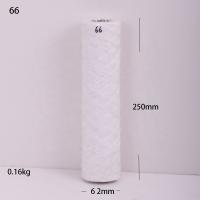 China 65x255mm Industrial Water Filter Nylon Mesh Sediment Threaded Filter Element for sale