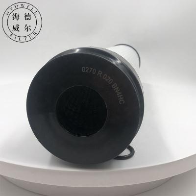 Cina Efficienza 99,9% Elementi filtri per 0270R010BN4HC 0270R020BN4HC Filtro idraulico per olio in vendita