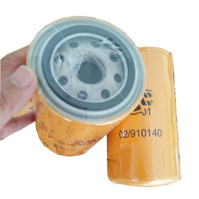 Cina Elemento di filtro dell'olio di lubrificante del motore di escavatore 02910140 02/910140A SO3349 per bevande alimentari in vendita