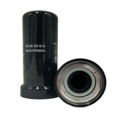 China HYDRAULIC FILTER cartridge 419-60-35153 voor Komatsu Equipment Zwart door Hydwell Te koop