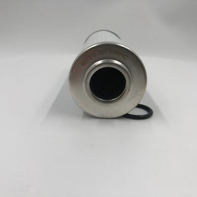 China Papel de fibra de vidro elemento hidráulico de filtro de óleo 0075D020BN4HC para várias aplicações à venda