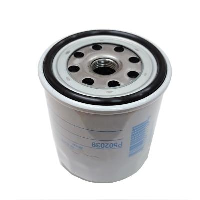 Cina Filtro di olio di lubrificante per la rotazione del motore p502039 per una migliore protezione del motore in vendita