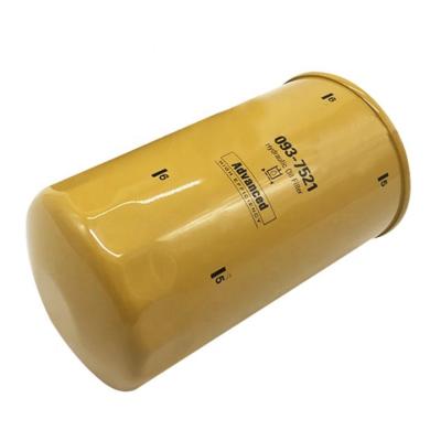 Cina Filtro idraulico per olio in carta di fibra di vetro di ferro 093-7521 per scavatori CAT 312D 320D 323D2L in vendita