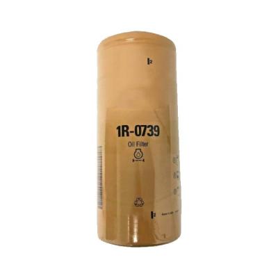China Peças sobressalentes de motores de escavadeira Filtro universal 1R-0739 com papel de filtro e ferro à venda