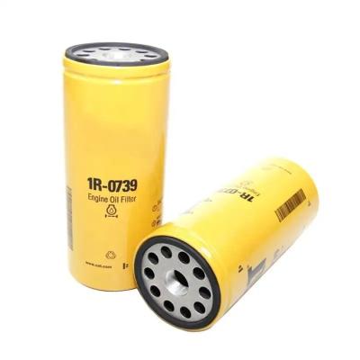 China Peças sobressalentes de motores de escavadeira Filtro universal 1R-0739 com papel de filtro e ferro à venda