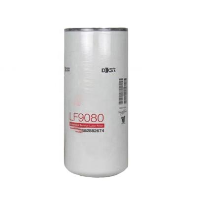 China IJzer en filterpapier vrachtwagen motor olie filter element LF9080 P550949 2882673 RE574468 Te koop
