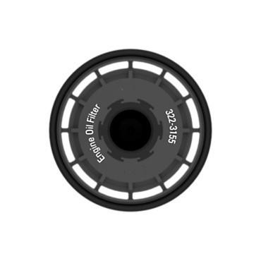 Cina Carta filtrabile per olio diesel Elemento filtro 3223155 SO10112 per E320D2 E326D2 E324D2 E323D2 in vendita