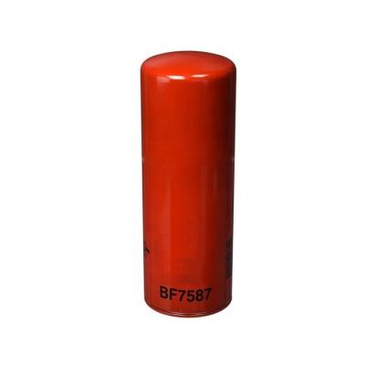 China BF7587 Hydwell Excavator Parts Fuel Spin On Filter with Standard Filter Paper and Iron for sale