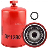 China Tractor Fuel Filter Water Separator BF1280 Spin-On 94x159mm with Drain for sale