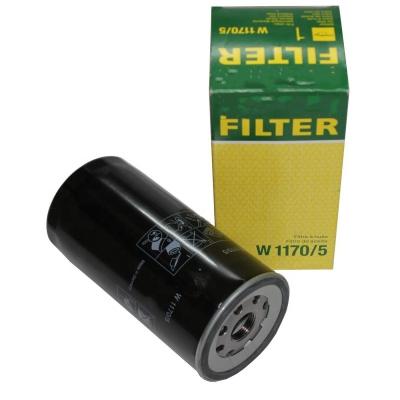 Cina Filtro di olio a lubrificante a rotazione per motori diesel per trattori W1170/5 P502596 AT277119 7381111 0011990 in vendita
