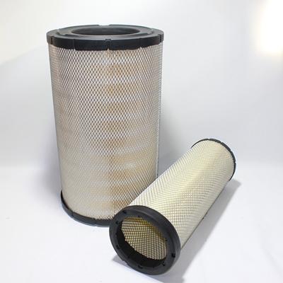 Cina Elemento di filtro dell'aria in fibra di vetro per motore di camion parte P777868 P777869 11033996 11033997 in vendita