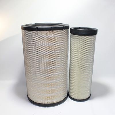 Cina Elemento di filtro dell'aria in fibra di vetro per motore di camion parte P777868 P777869 11033996 11033997 in vendita