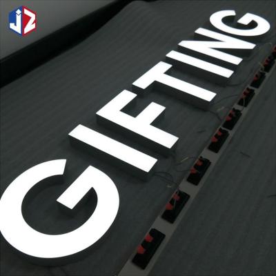 Cina Affare all'aperto LED illuminato segni acrilici Front Lit Letters della parte anteriore 3D del deposito in vendita