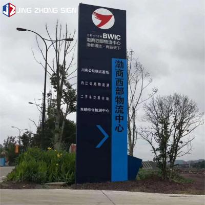 China Sinais feitos sob encomenda iluminados de Wayfinding do Signage moderno do pilão 110V-240V à venda