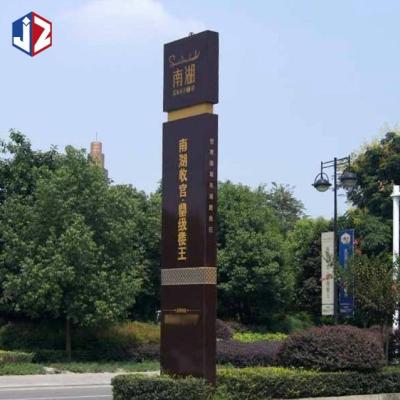 Cina Il segno del pilone dell'ingresso si imbarca sul LED ha illuminato i segni dei tabelloni per le affissioni di affari in vendita