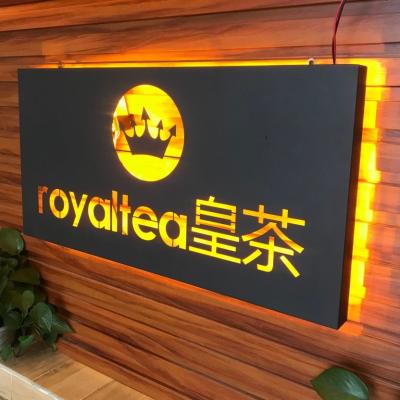 Cina Cavità all'aperto fissata al muro anteriore della scatola di luce del deposito LED verso l'esterno inossidabile spazzolata in vendita