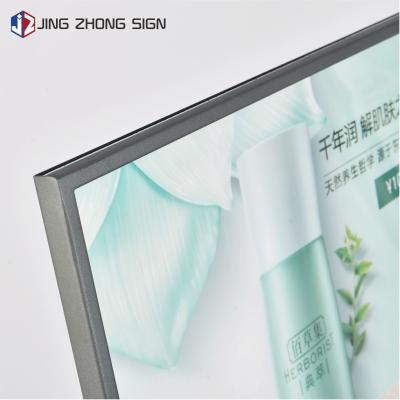 Cina Pannello regolabile del banco di mostra del manifesto della lega di alluminio 300x430mm bipolare in vendita