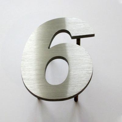 Cina Le lettere decorative del metallo 3D di acciaio inossidabile incitano i segni per l'affare in vendita