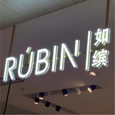 Cina Contrassegno acrilico all'aperto di affari LED in vendita