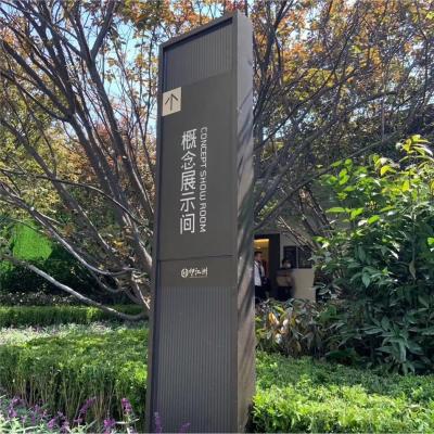 Cina Bordi del segno del pilone di Wayfinding in vendita