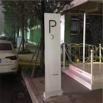 Cina Segno galvanizzato del pilone di Wayfinding LED dei segni delle frecce direzionali IP65 in vendita