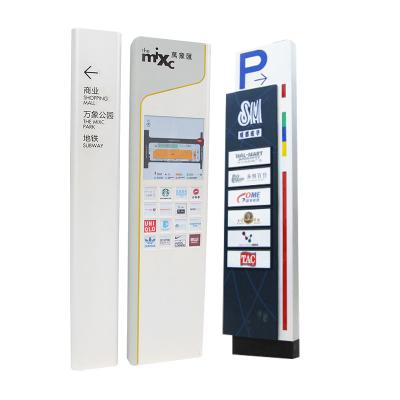 Cina Segno galvanizzato del pilone di Wayfinding LED dei segni delle frecce direzionali IP65 in vendita