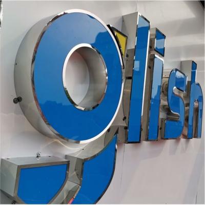 China 110V AC Front Lit Signage Te koop
