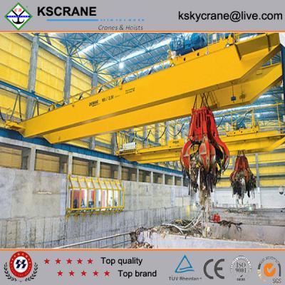 China QZ Model High Precision Electric Rubbish Bucket Crane for sale