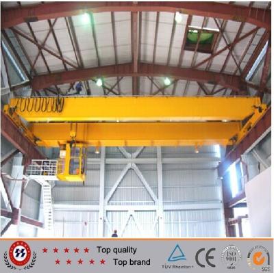 China Engineers Sevice QD Type 20ton Double Girder Overhead Crane For Sale for sale