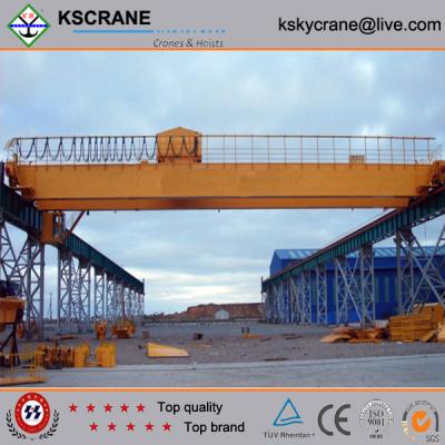 China QD Model Double Girder Rail Overhead Crane for sale