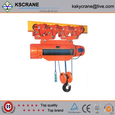 China Material Handling 10ton Rope Electric Hoist With Electricity Power for sale