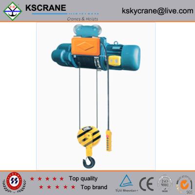 China 0.3 Discount-10ton Rope Hoist With Rope Guide for sale