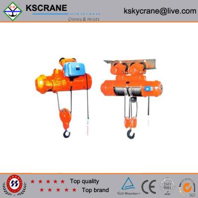 China MD Model Electric Wire Rope Pulling Hoist 20ton for sale
