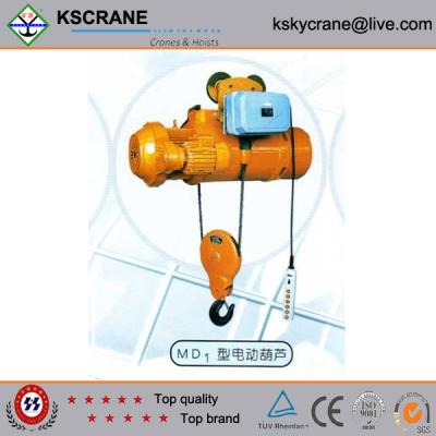 China MD Model Double Speed Electric Cable Hoist for sale