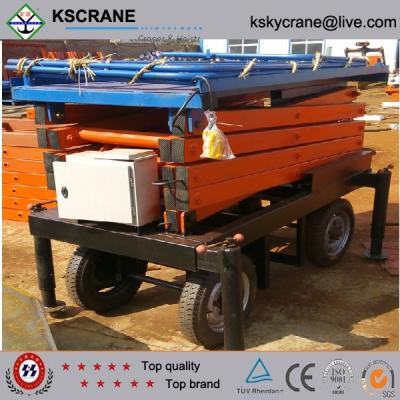 China Factory Direct Sale 10m Self-propelled Hydraulic Scissor Lift for sale