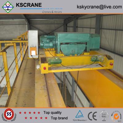China Best After-sale Service 20ton Double Girder Trolley Overhead Crane for sale